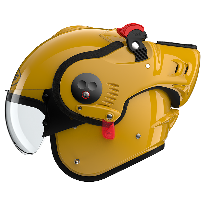 Roof Boxer V8 Alpha Yellow Helm – J2Scooters